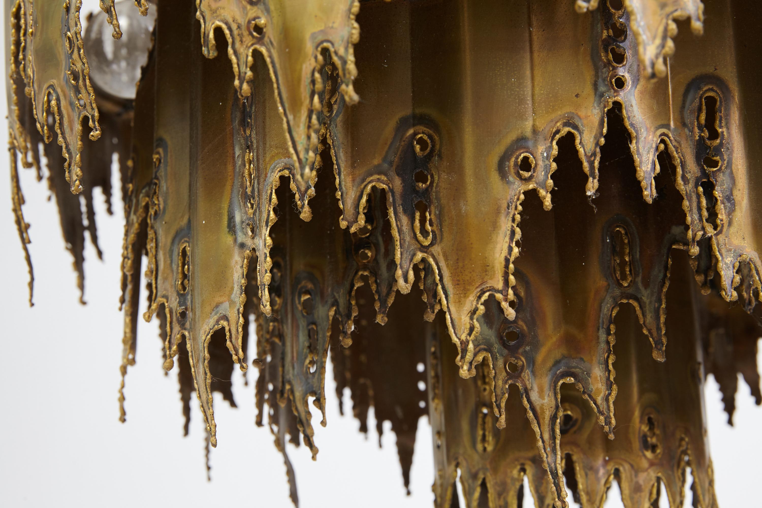 Tom Greene for Feldman Lighting Company Brutalist Chandelier at 1stDibs ...