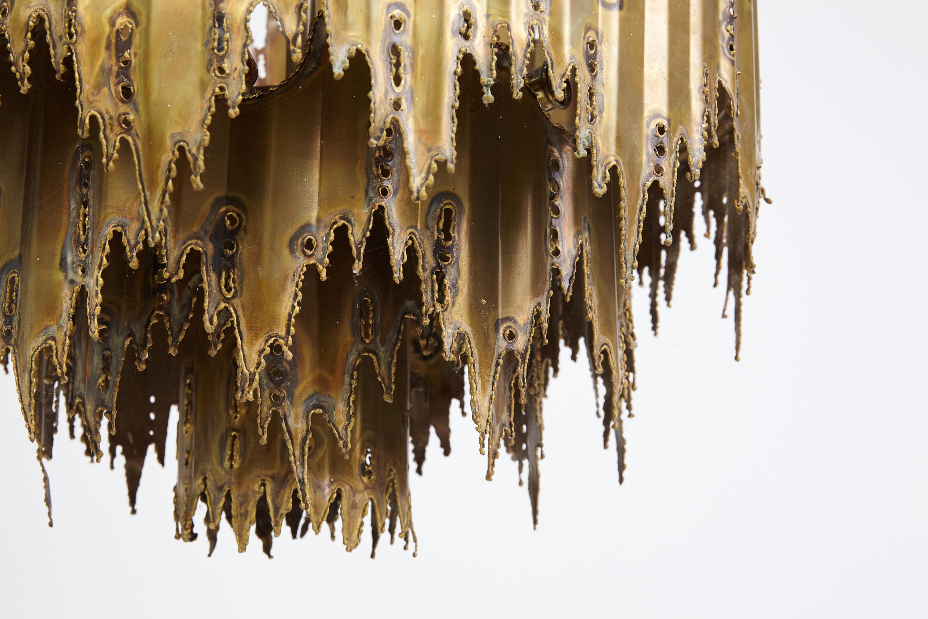 Tom Greene for Feldman Lighting Company Brutalist Chandelier at 1stDibs ...