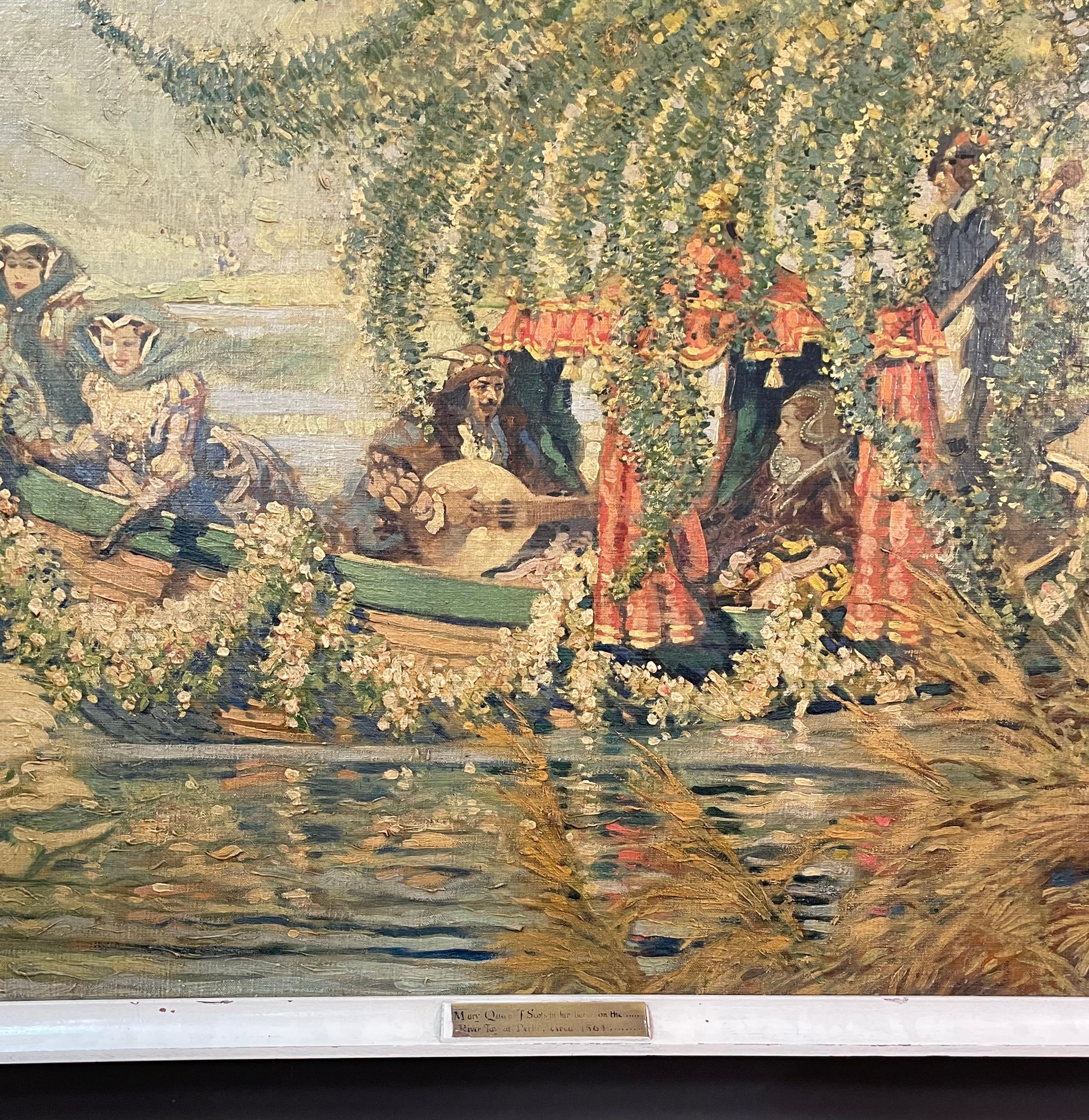 Tom Hutchinson Peddie Pair of Signed Landscape Painting For Sale at ...