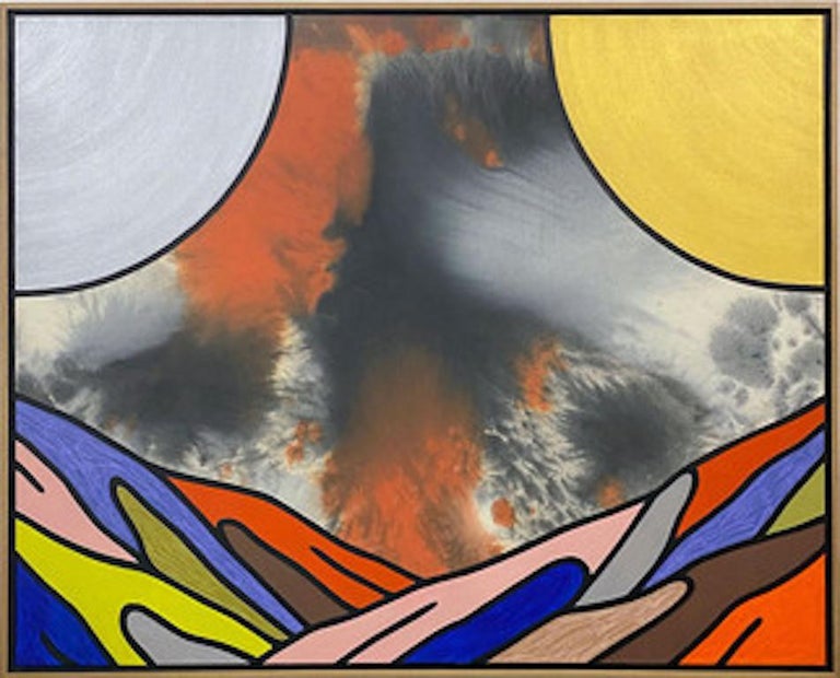 Tom Jean Webb - Land of Feeling, Contemporary Abstract Landscape ...