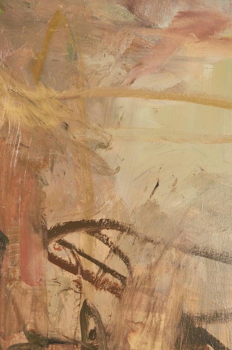 Tom Lieber "Caldron" 1992 Large Abstract Painting For Sale at 1stDibs