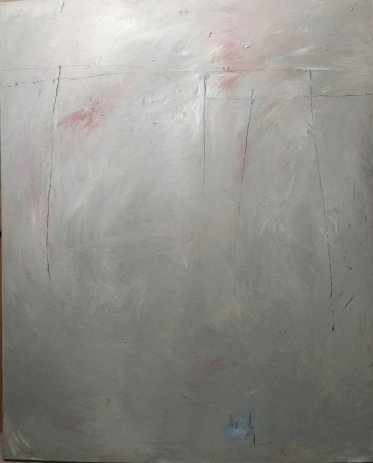 Tom Lieber - Untitled Large Abstract Expressionist Color Oil Painting ...