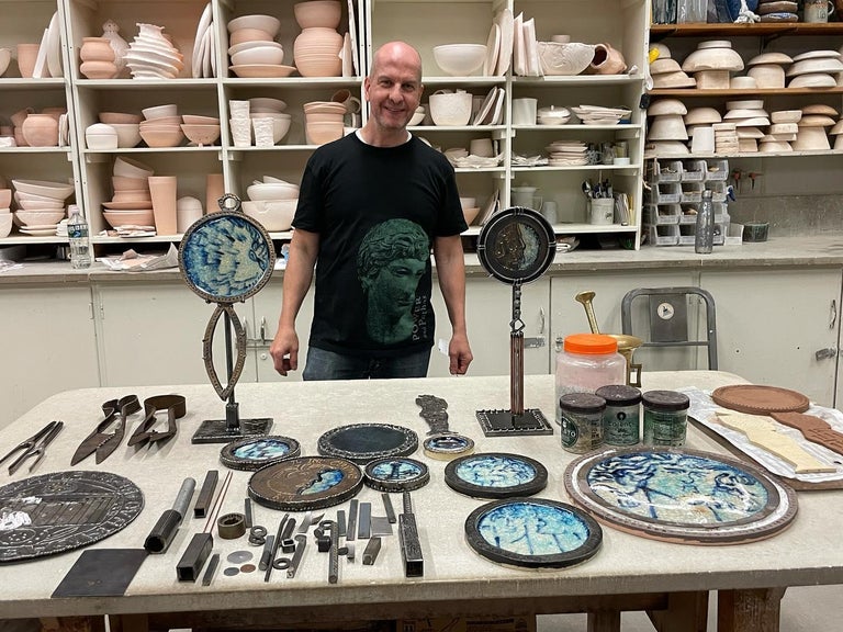 Tom Lollar and Ricardo Arango Colosseum Mirror, 2010 For Sale at 1stDibs