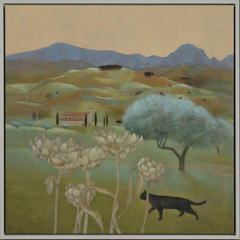 Tom Mabon - Ever darkening tints below the Apennines For Sale at 1stDibs