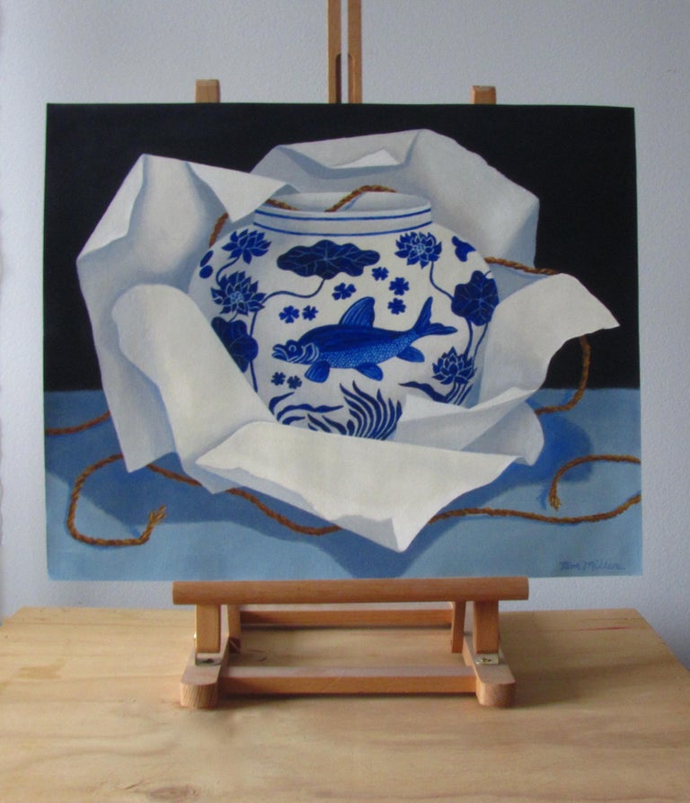 Tom Miller - A Ming Treasure, Original Painting For Sale at 1stDibs