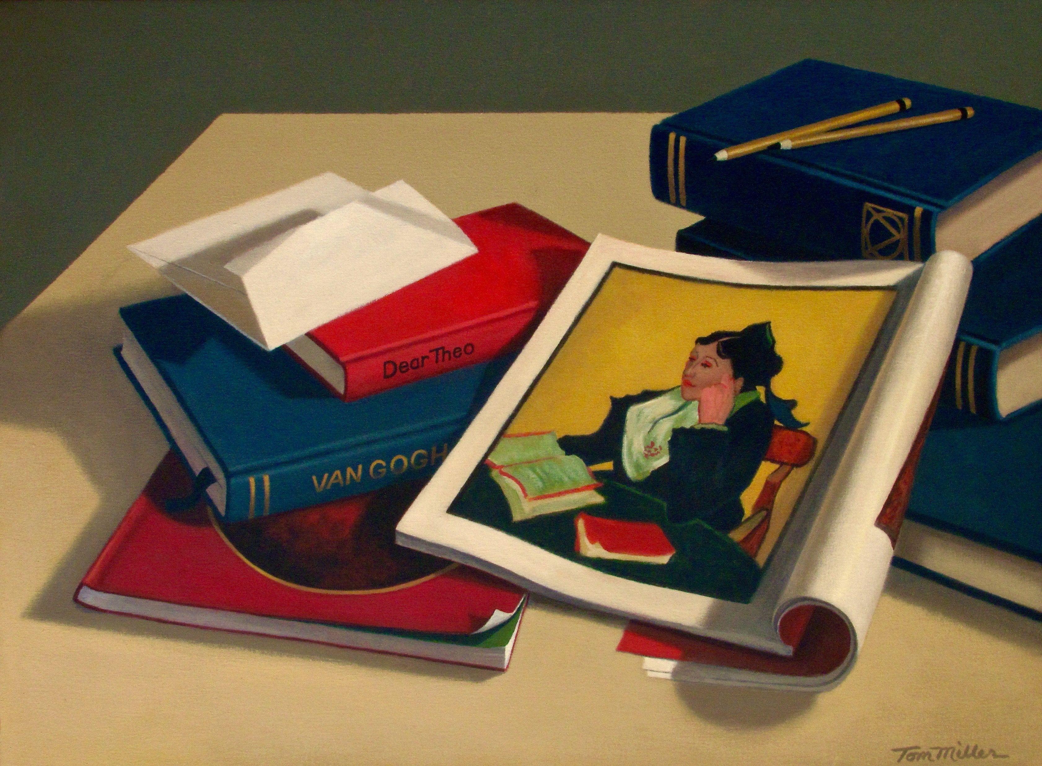 Tom Miller - A Ming Treasure, Original Painting For Sale at 1stDibs