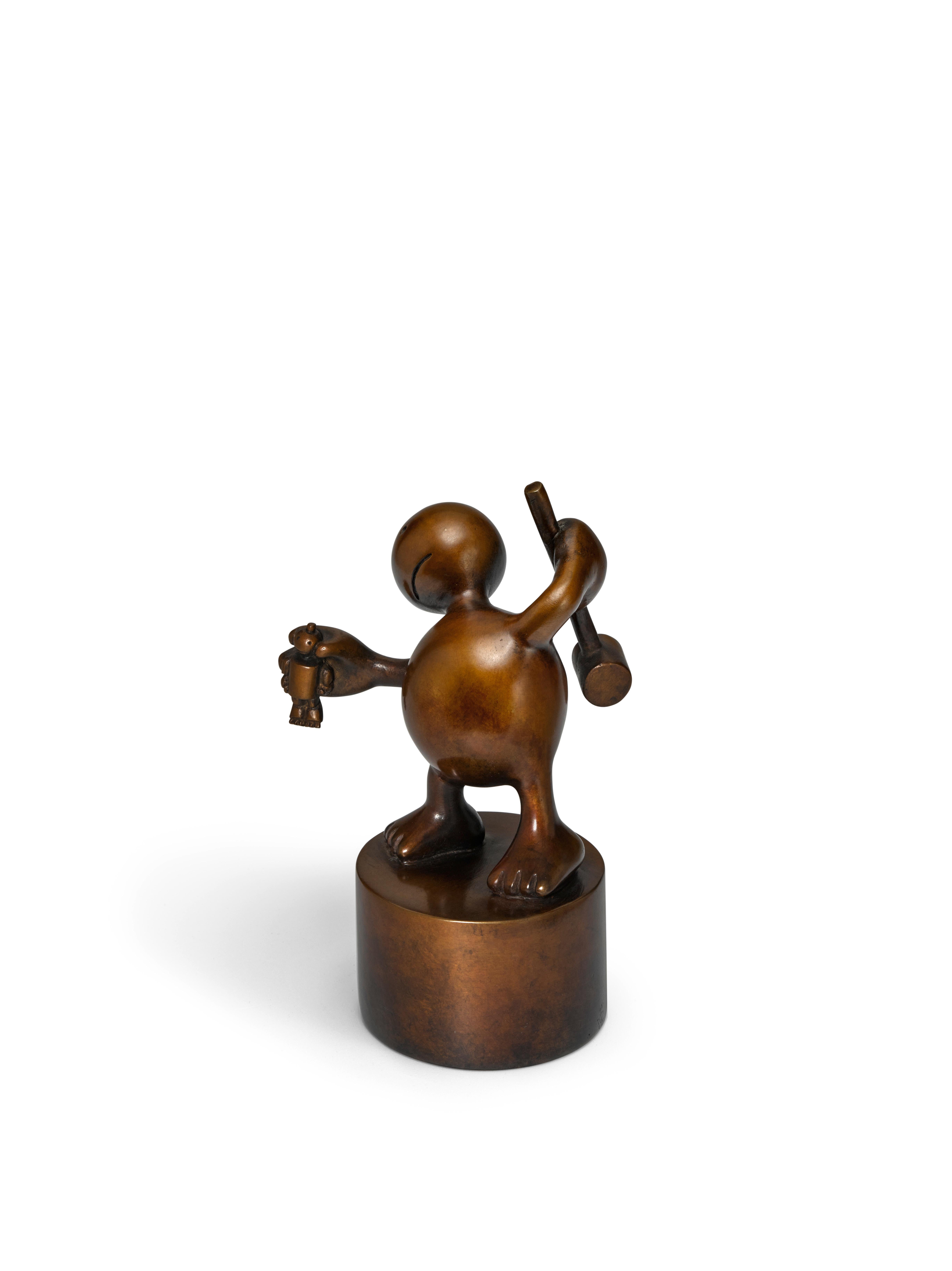 Tom Otterness - Bull Pushing Penny at 1stDibs