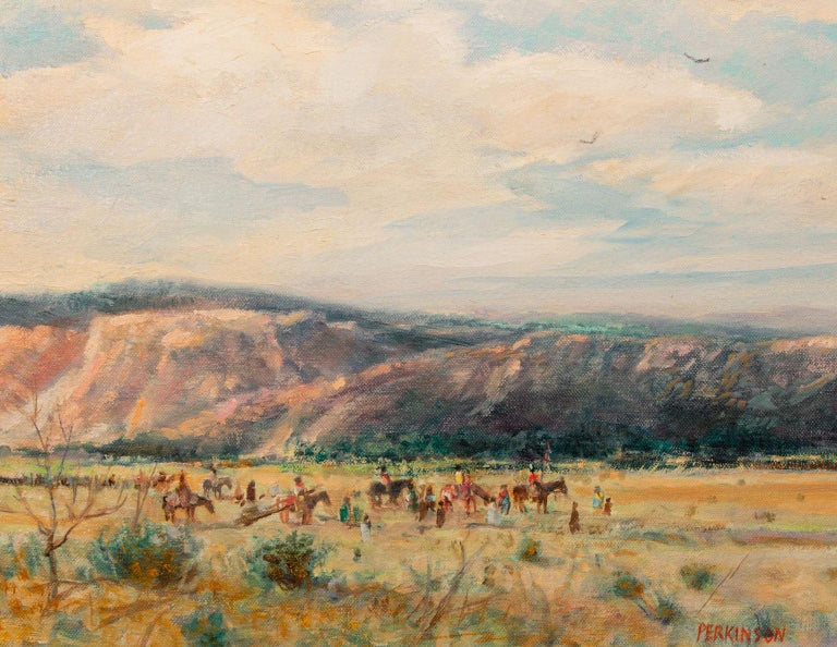 Tom Perkinson - "Spring Journey" Original Acrylic Painting on Canvas by ...