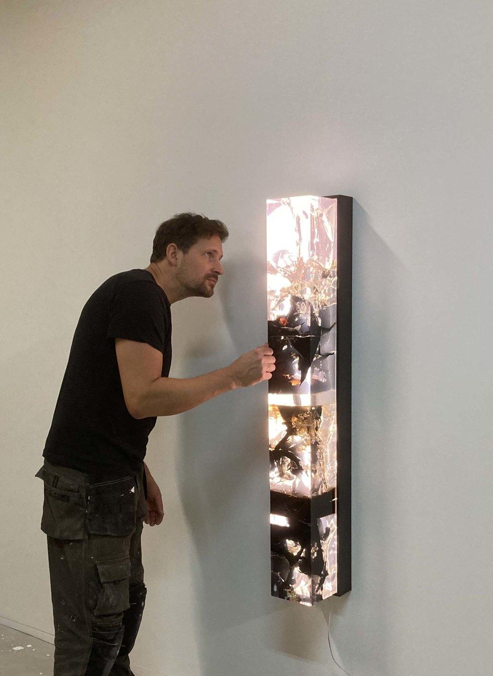 Tom Price - Synthesis L4 by Tom Price - Abstract LED light sculpture ...