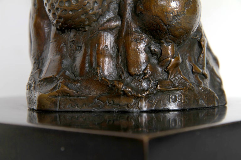 Tom Suzuki - Tall Figurative Bronze Sculpture by Tom Suzuki For Sale at ...