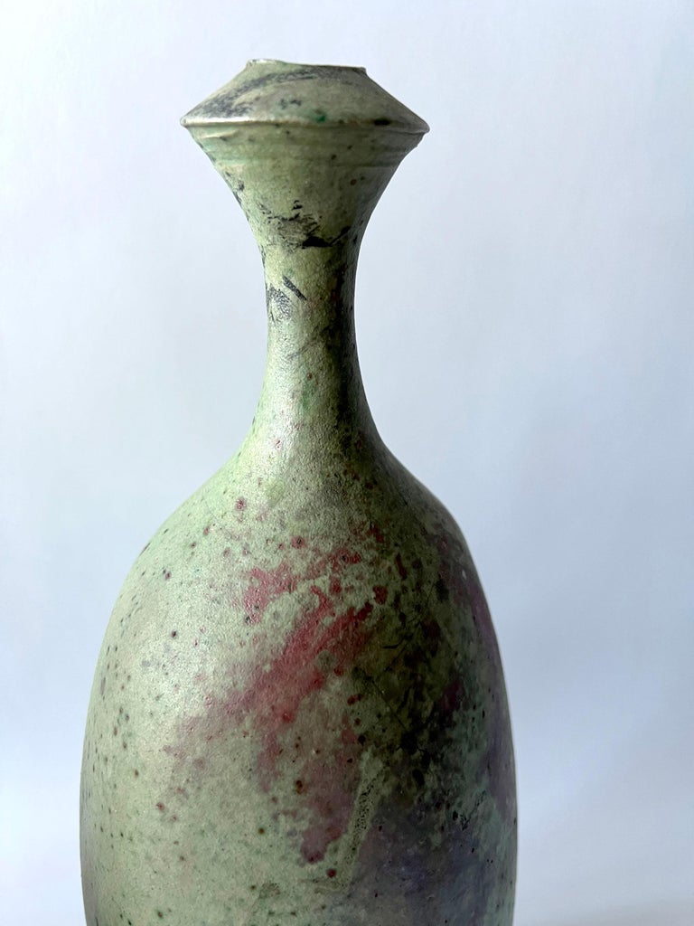 Tom Tomas Collins California Studio Stoneware Pottery Bottle Vase ...
