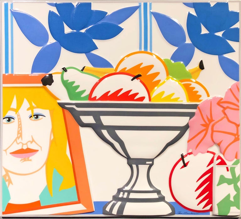 Tom Wesselmann - Still Life on Porcelain For Sale at 1stDibs
