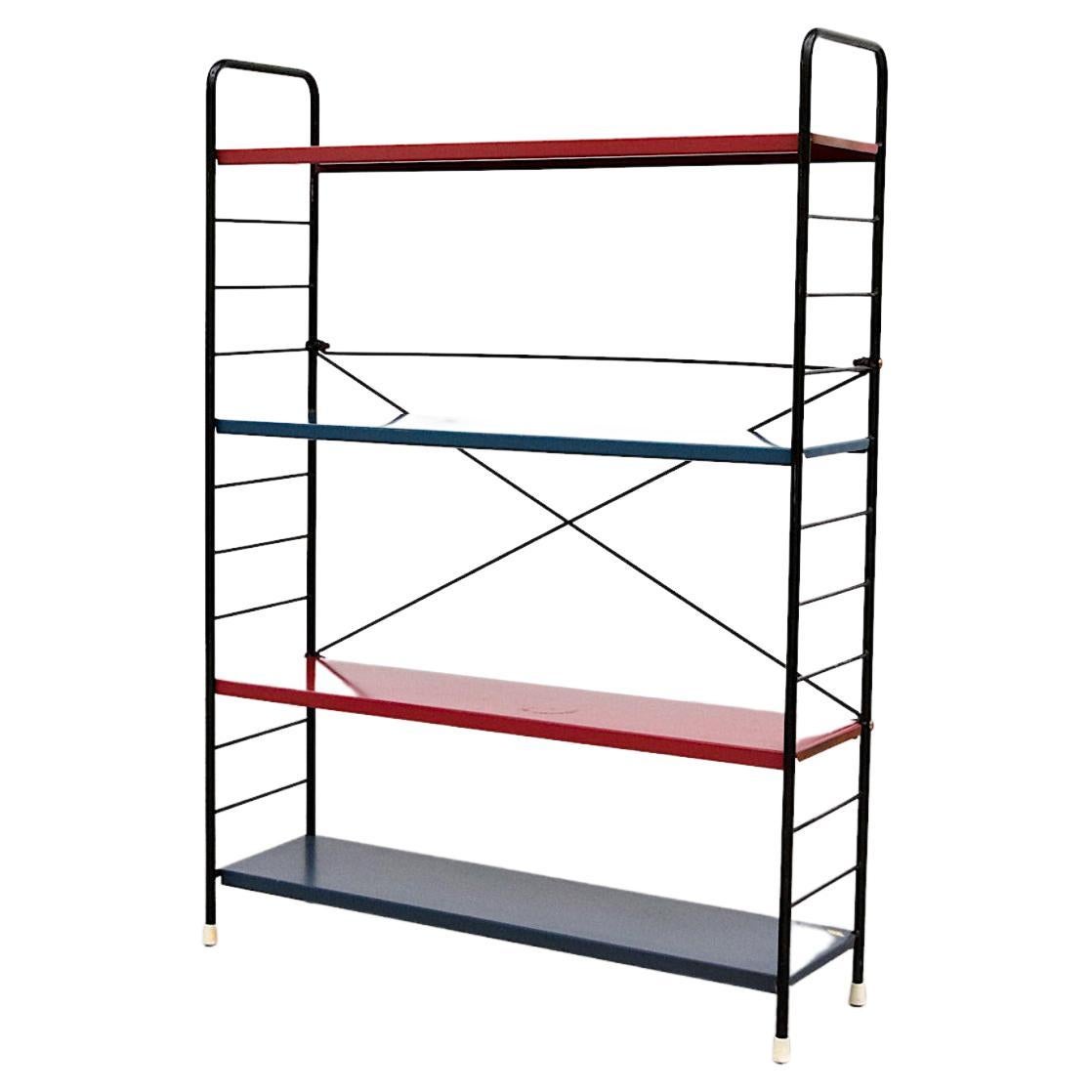 1950s Adriaan Dekker Shelfing Bookcase by Tomado For Sale at 1stDibs