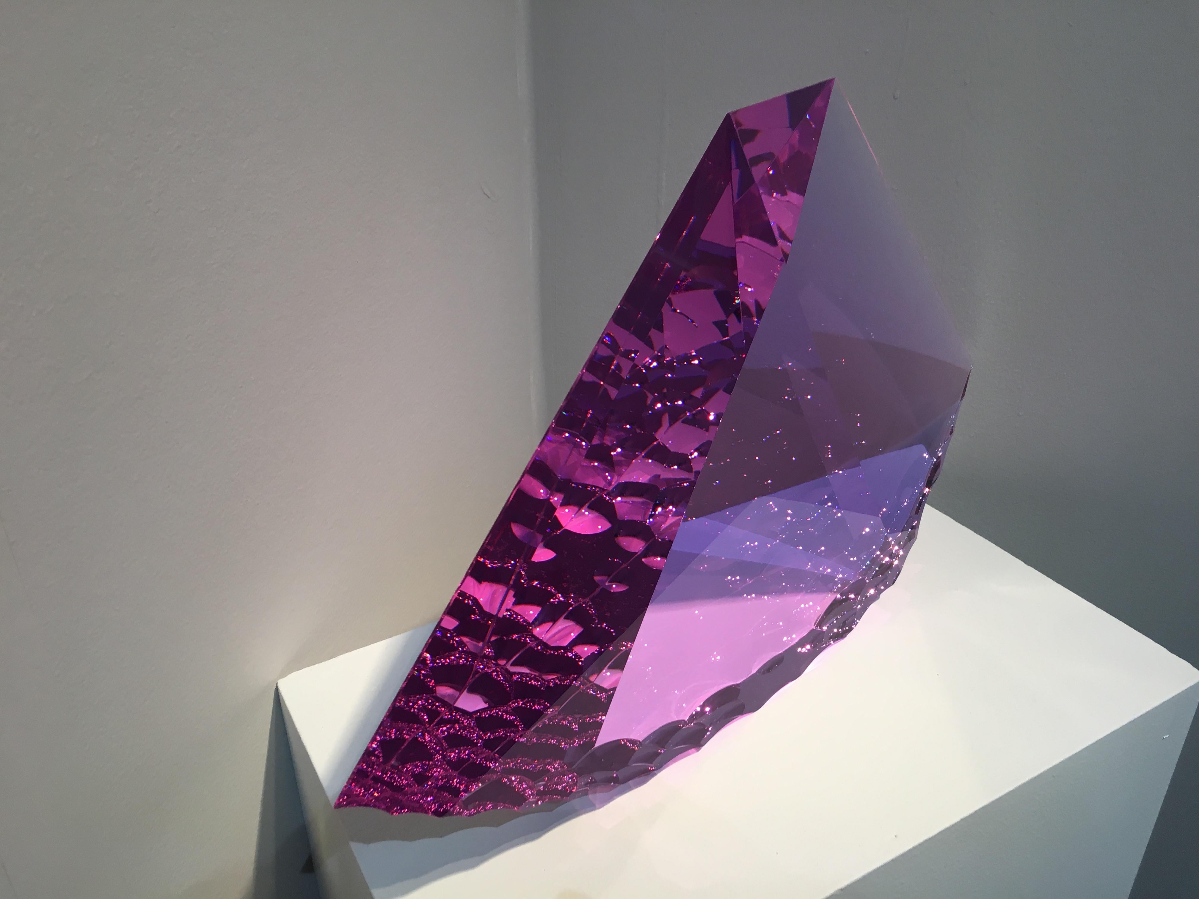 Tomas Brzon - "Purple Flint" Tomas Brzon, Cast, Cut, Polished, Optic ...