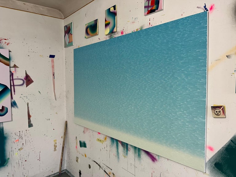 Tomasz Prymon - Infinity XX - Large Format Painting, Modern Abstract ...