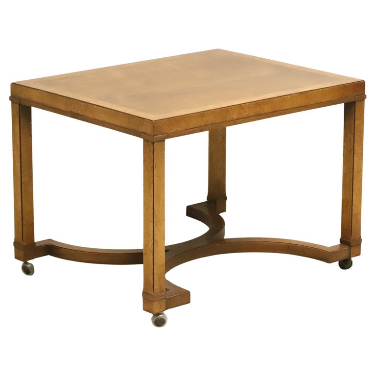 TOMLINSON 1960's Neoclassical End Side Table with Casters For Sale at ...