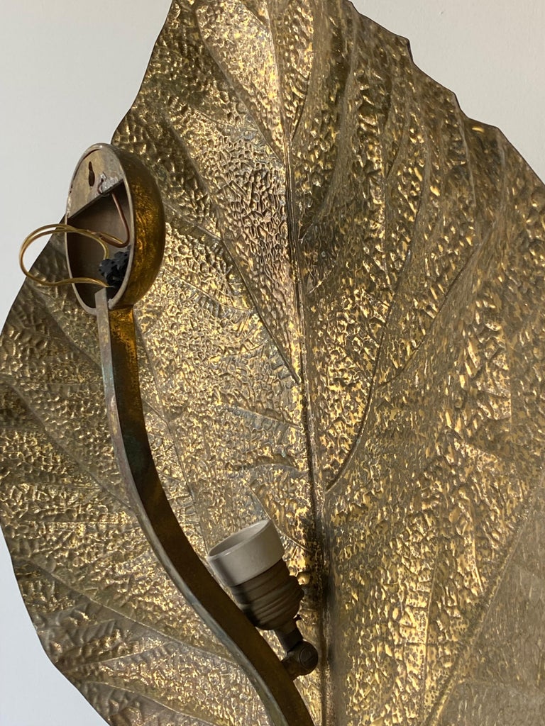 Tommaso Barbi and Carlo Giorgi, Sizable Wall Light, Brass, G&G, Italy ...