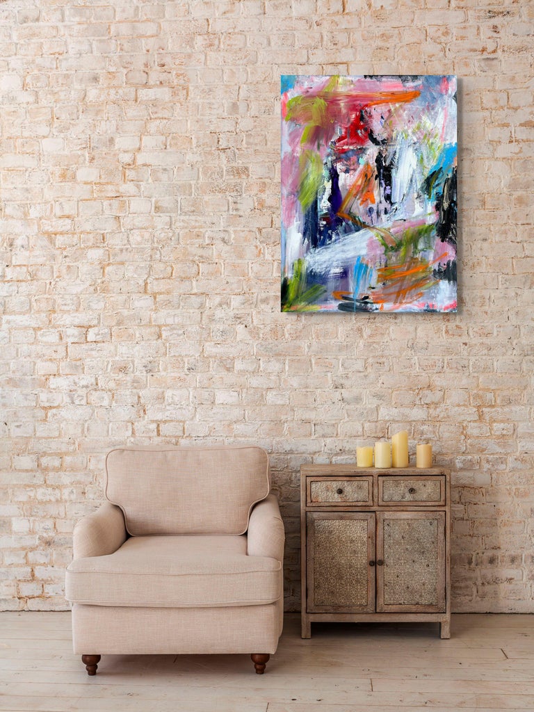 Tommaso Fattovich - Boogie Woogie (Abstract painting) For Sale at 1stDibs