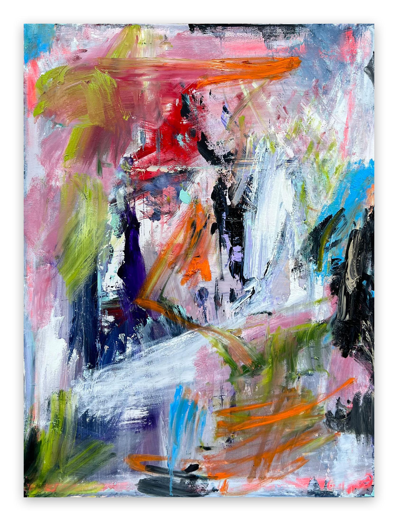 Tommaso Fattovich - Boogie Woogie (Abstract painting) For Sale at 1stDibs