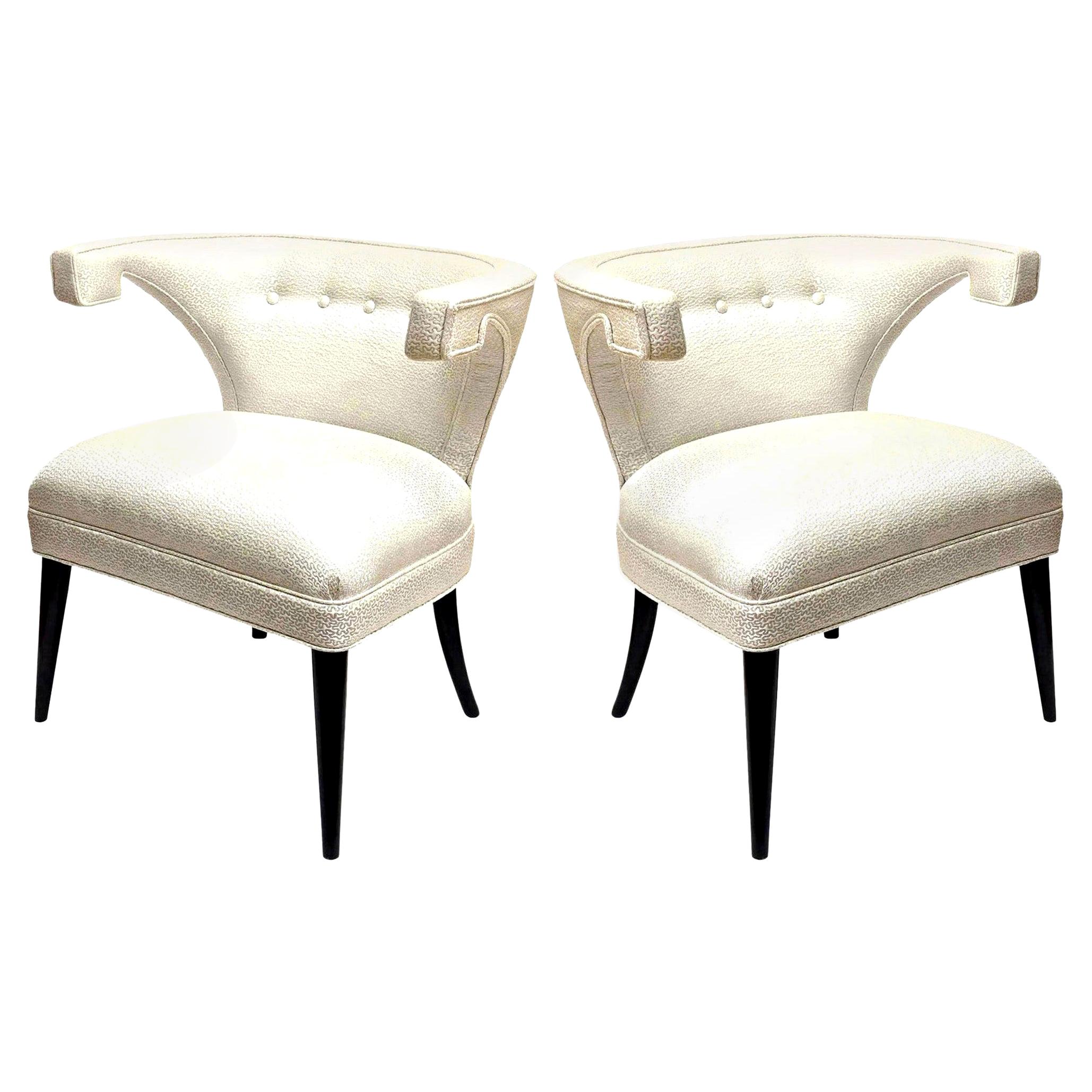 Customizable Handmade Organic Gold Side Chair in Steel and Velvet by ...