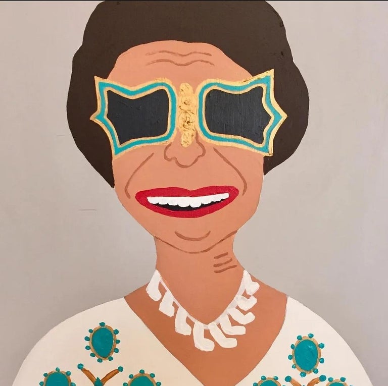 Tommy Cheng - Judy, Oil on Panel, Folk Art, Last Photo of Judy Garland ...