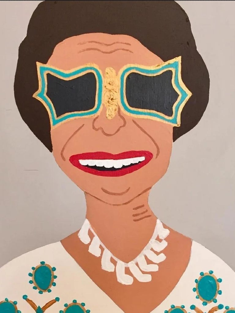 Tommy Cheng - Peggy, Acrylic on Panel, The Outsiders, Folk Art, Peggy ...