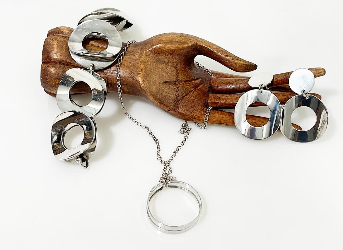 Tone Vigeland Sterling Silver Set from the Mid-20th Century, Norway ...