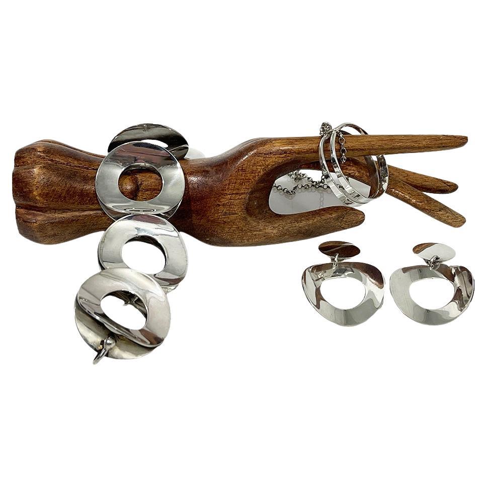 Tone Vigeland Sterling Silver Set from the Mid-20th Century, Norway ...