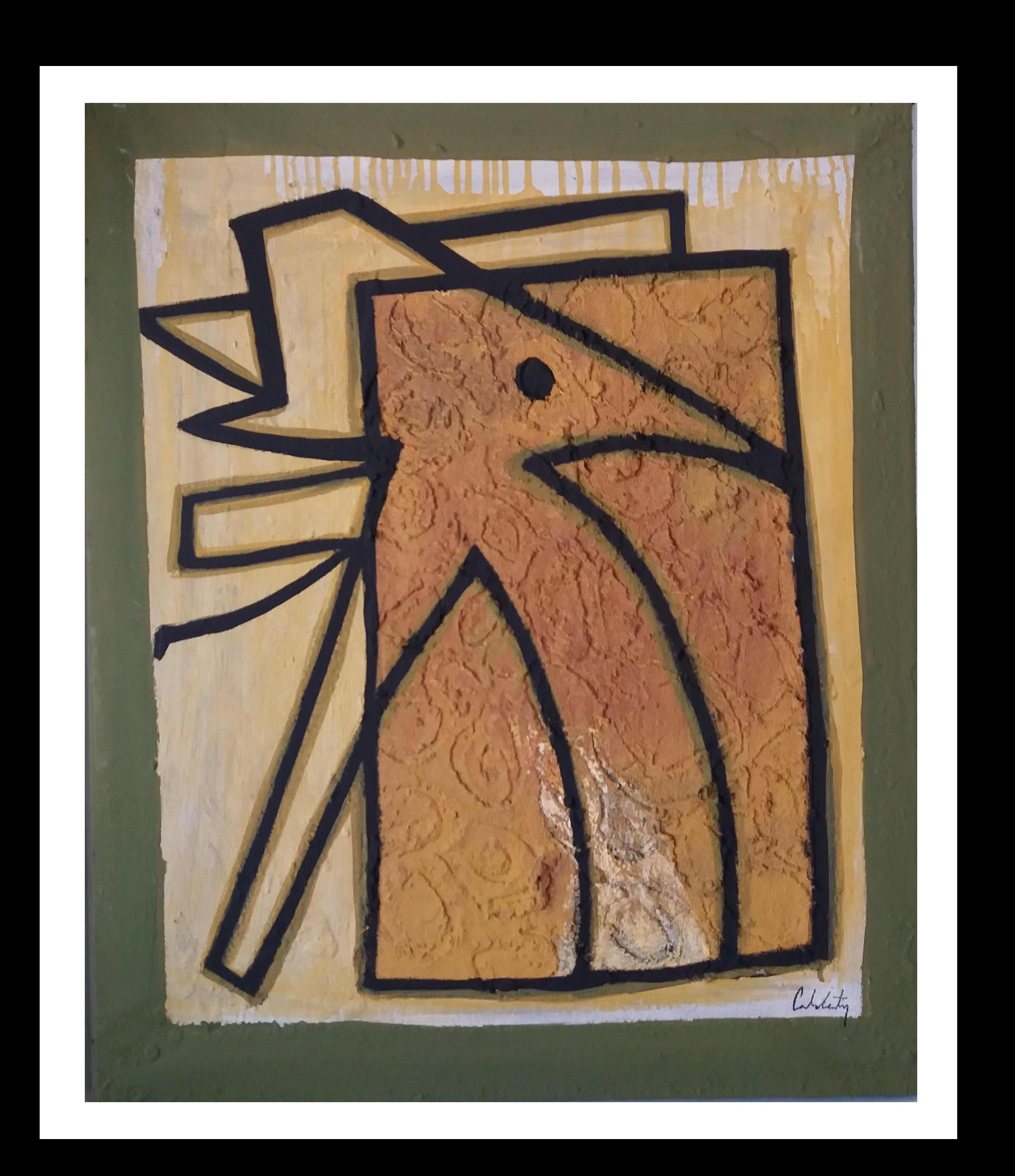 Toni Caldentey - Circus- original neo-expressionist acrylic painting ...