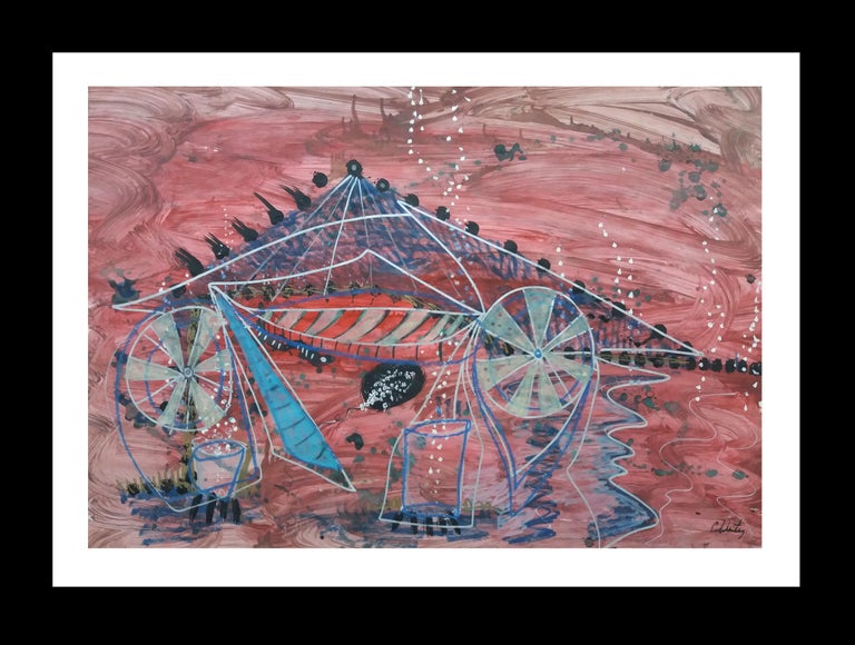 Toni Caldentey - Circus- original neo-expressionist acrylic painting ...