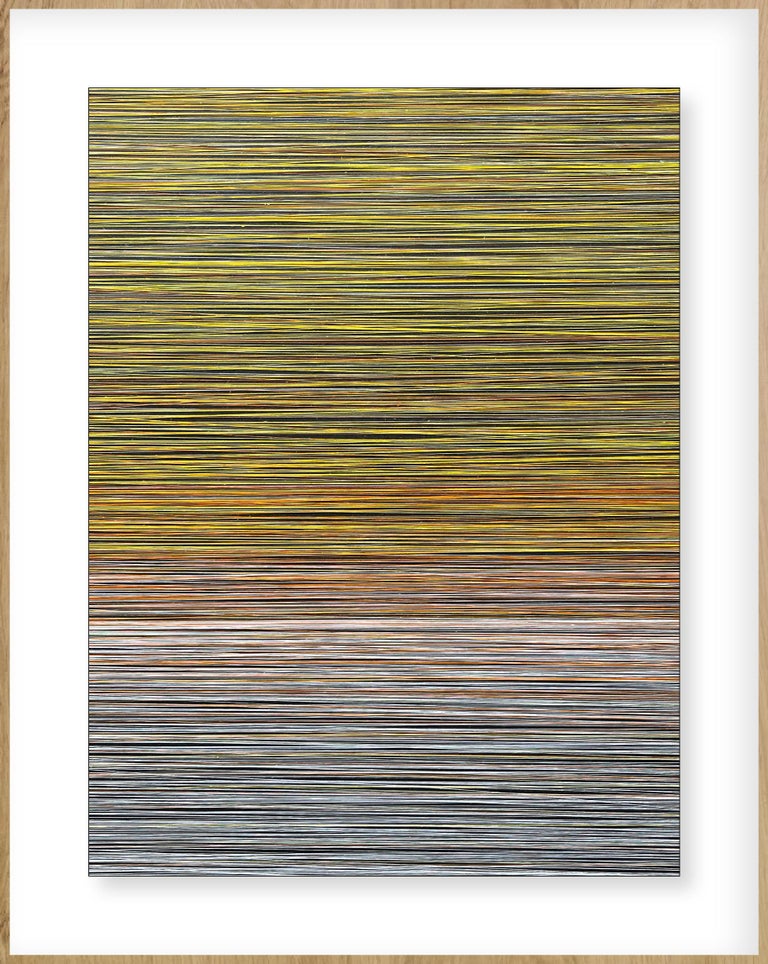 Toni Garau - Horizon I - Toni Garau Abstract Painting Mixed Media For ...