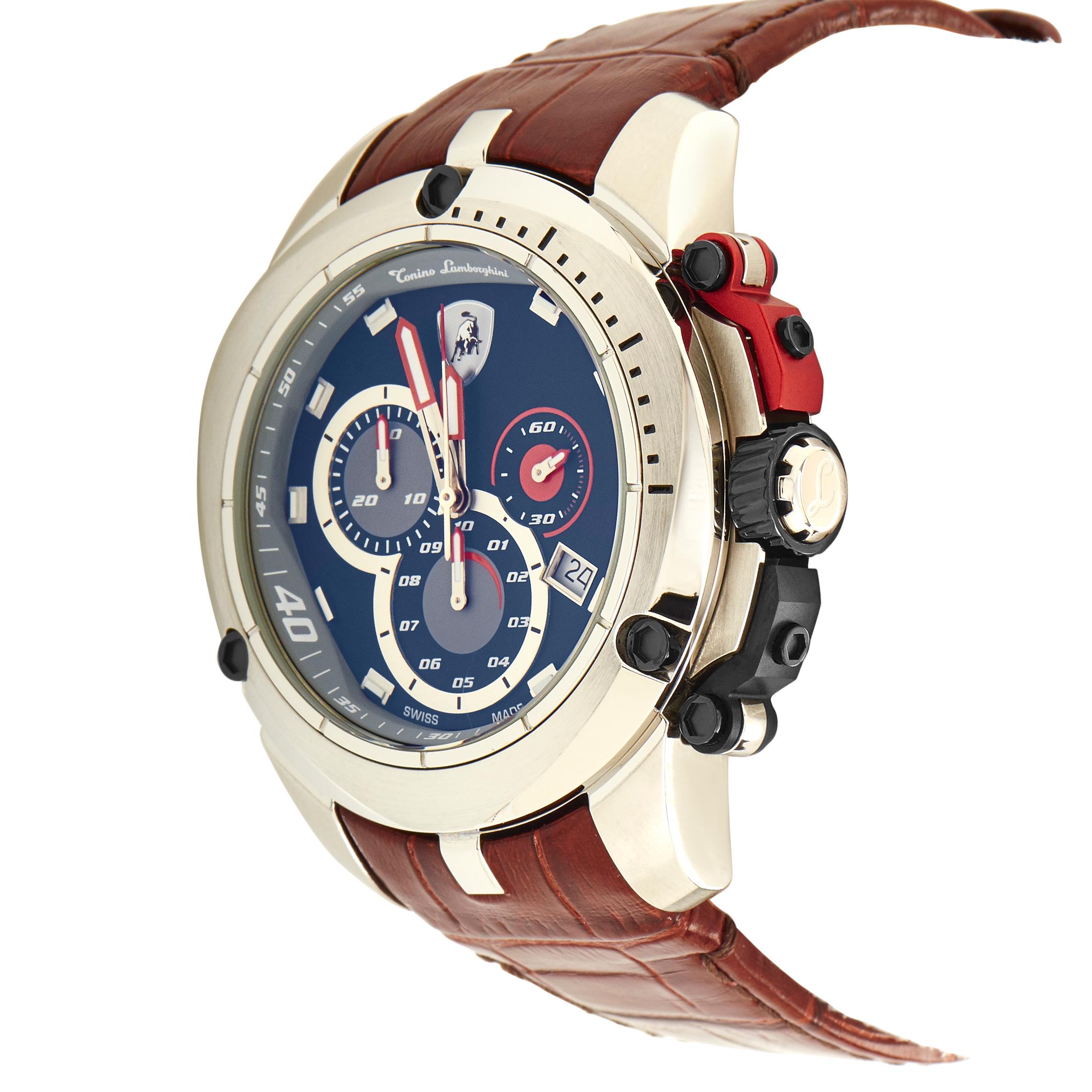 Tonino Lamborghini Shield Series Quartz Chronograph Watch 7803 at ...