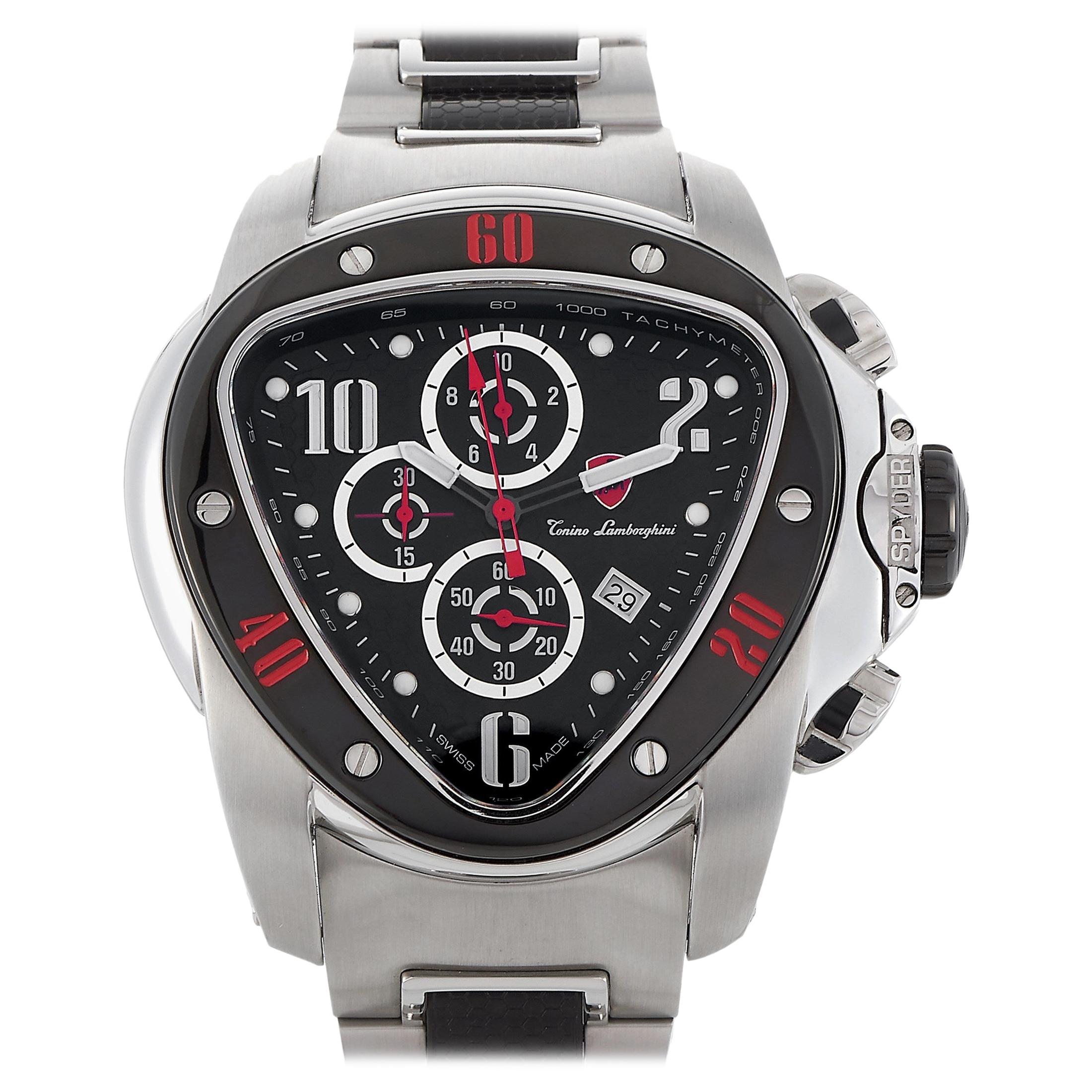 Tonino Lamborghini Spyder Chronograph Watch SW3019 at 1stDibs