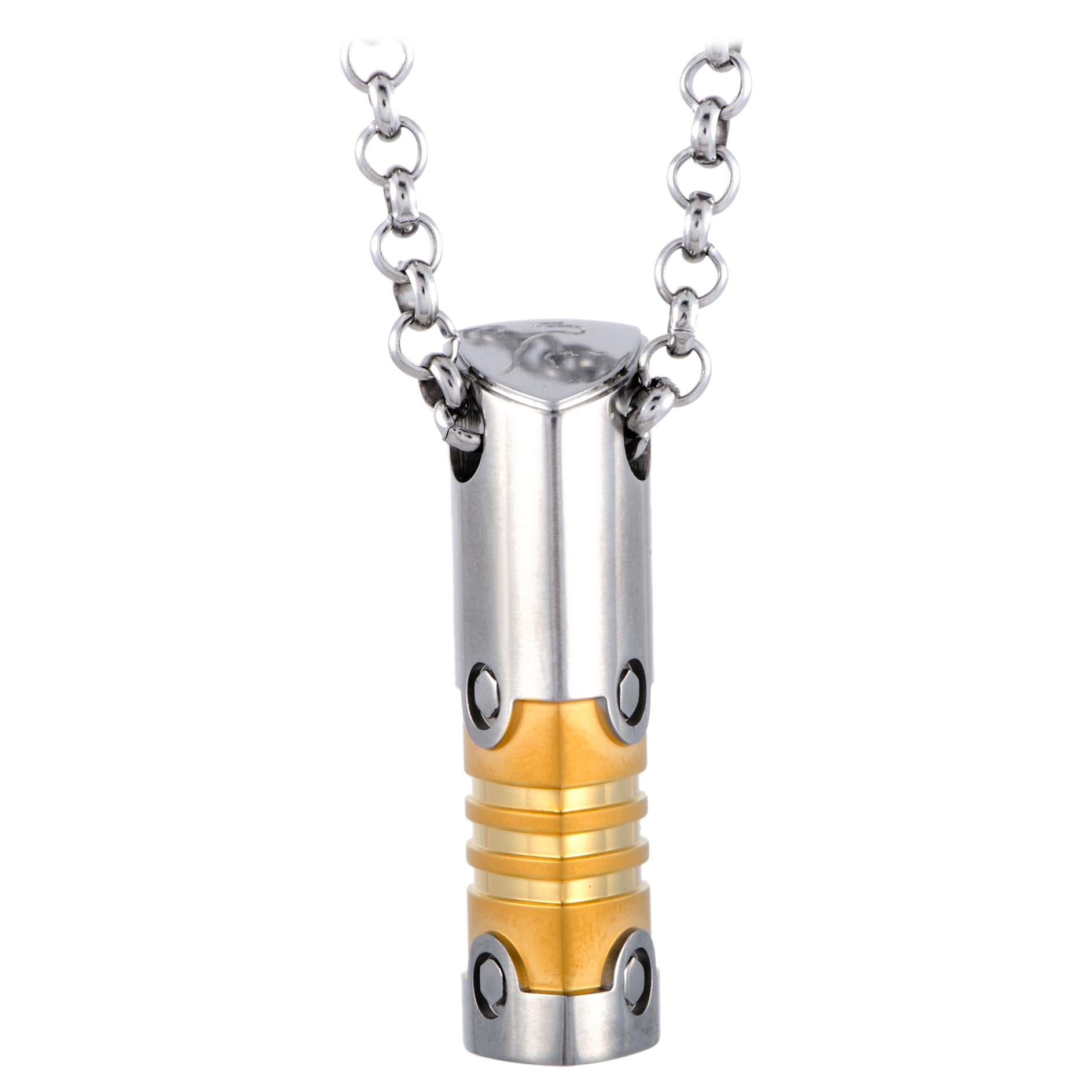 Tonino Lamborghini Stainless Steel Pendant Chain Necklace at 1stDibs ...