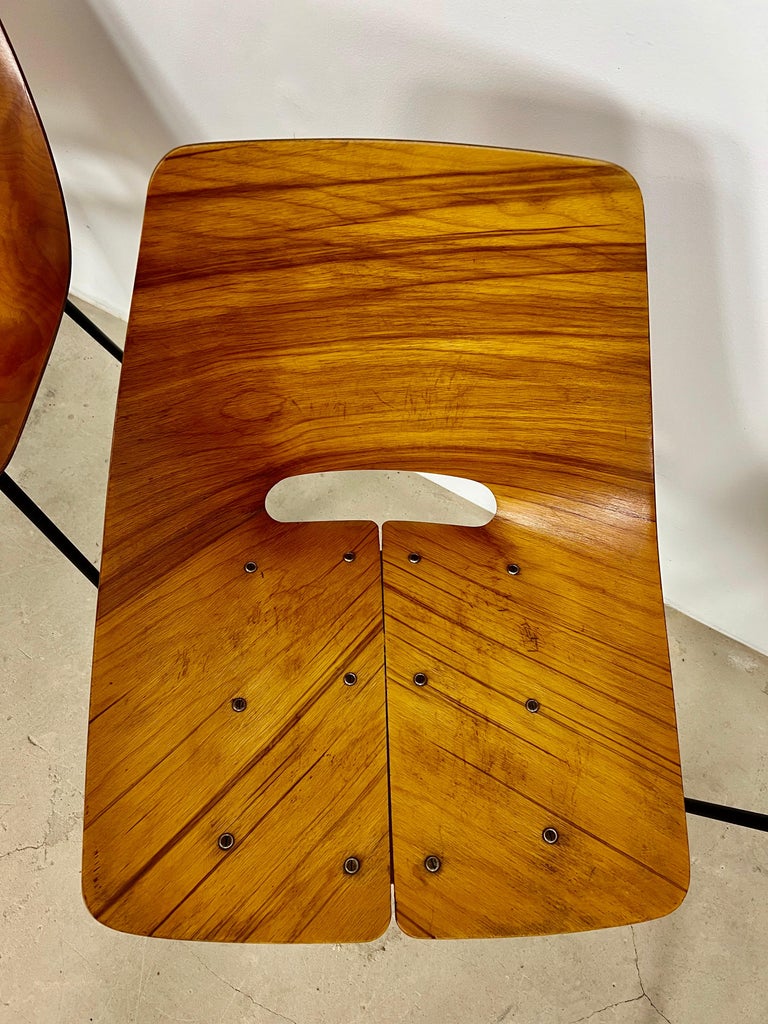 Tonneau Chair by Pierre Guariche for Steiner, 1950s For Sale at 1stDibs