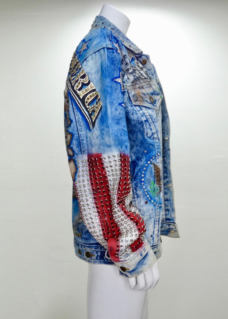 Tony Alamo "United States of America" Rhinestone Embellished Jean ...