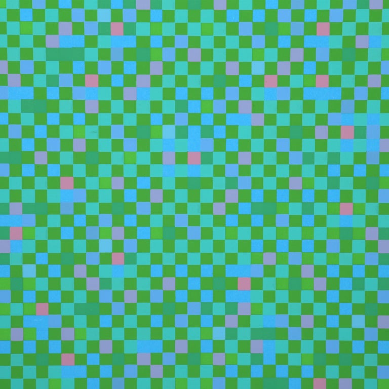 Tony Bechara - Orion, Geometric OP Art Serigraph by Tony Bechara For ...