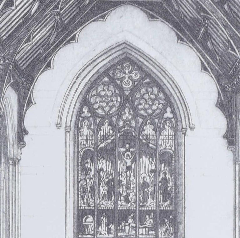 Tony Broderick - Corpus Christi College, Cambridge Chapel print by Tony ...