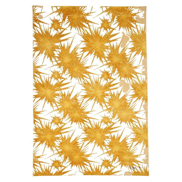 Tony Duquette, 'Golden Sunburst' Rug For Sale at 1stDibs