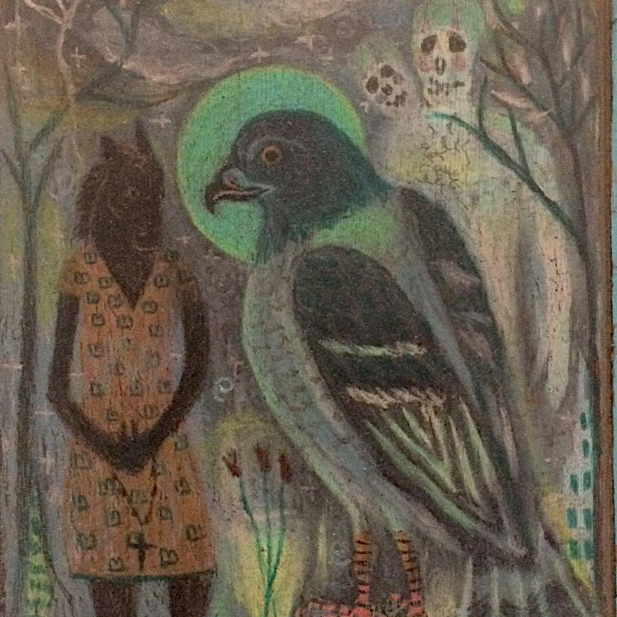 Tony Fitzpatrick - The City Bird For Sale at 1stDibs | tony fitzpatrick ...