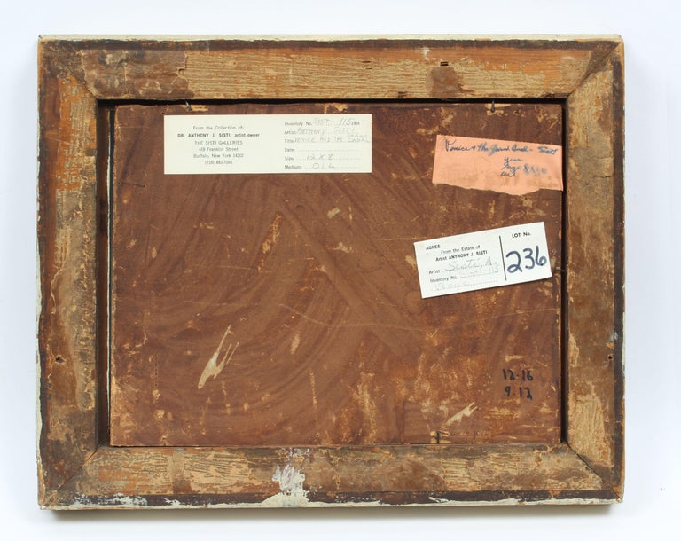 Tony J. Sisti - Antique American Impressionist Venice Italy Original ...