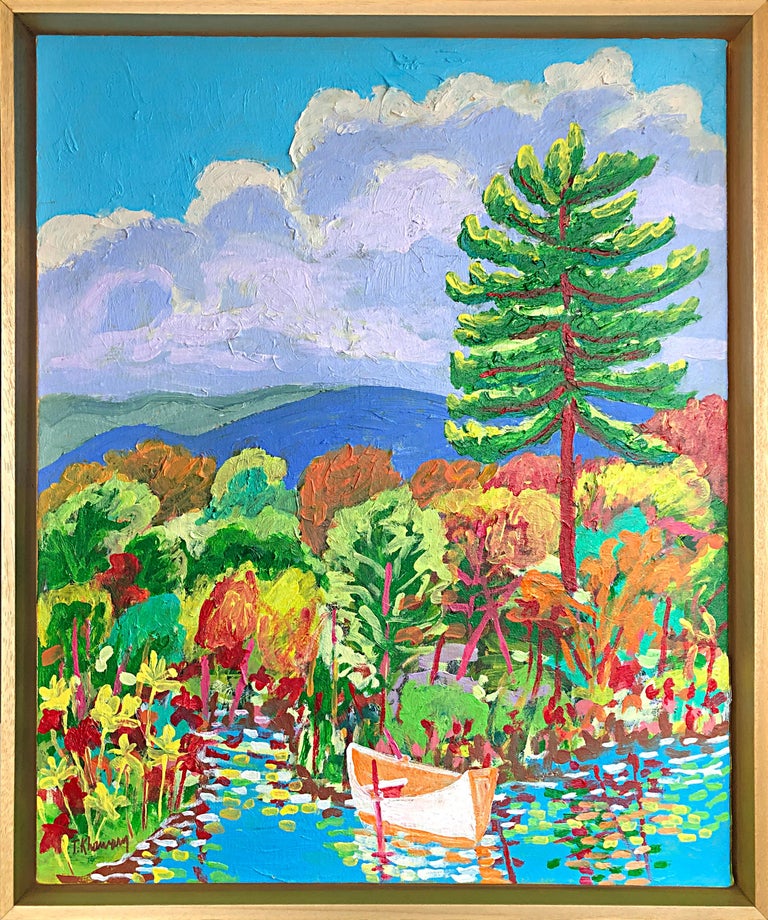 Tony Khawam - Pond on the Hudson For Sale at 1stDibs
