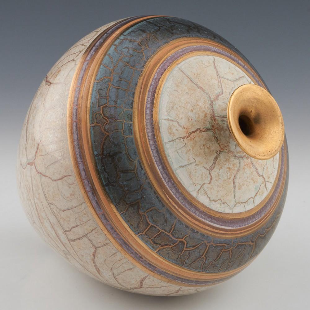 Tony Laverick Studio Pottery Vase, circa 1992 For Sale at 1stDibs
