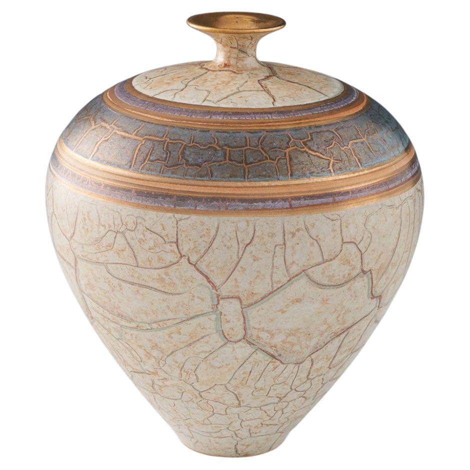 Tony Laverick Studio Pottery Vase, circa 1992 For Sale at 1stDibs