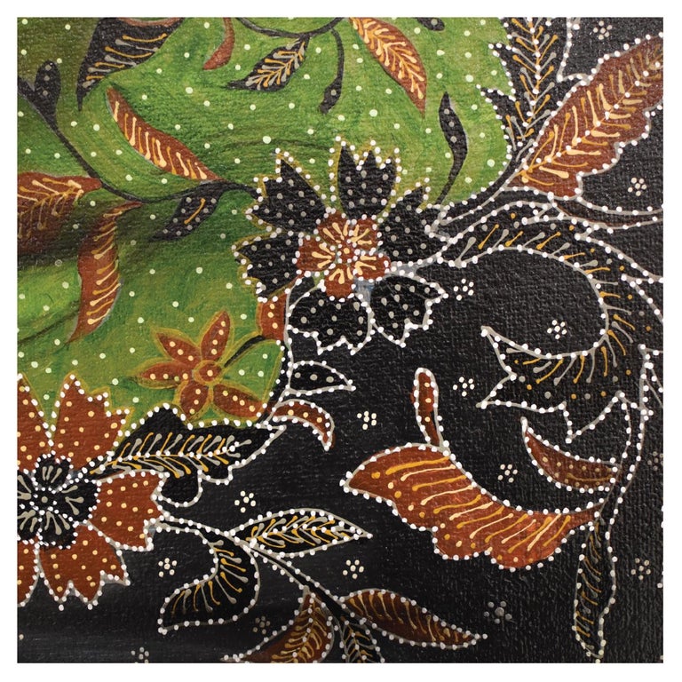 Tony Ng - "Exploration of Love #2", Batik sarong in folding heart ...