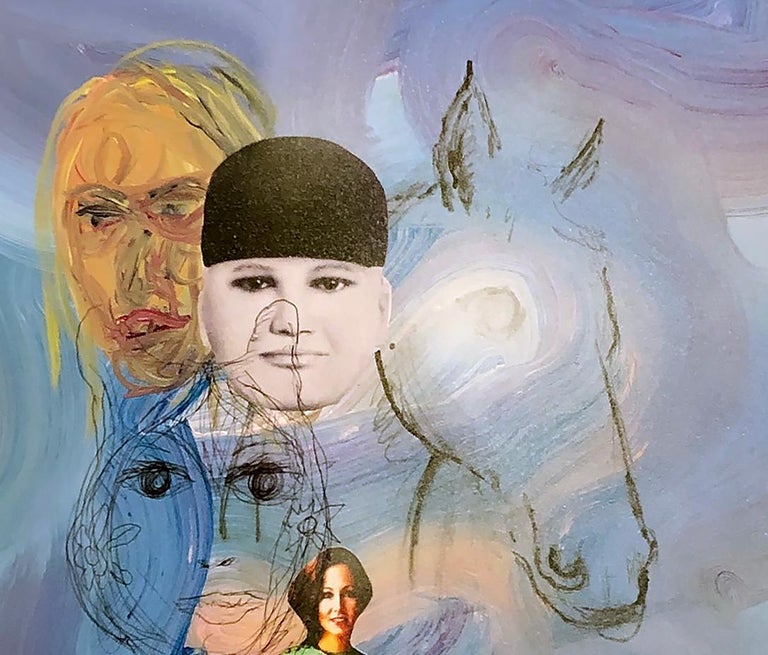 Tony Oursler - Contemporary American Original Painting Tony Oursler ...