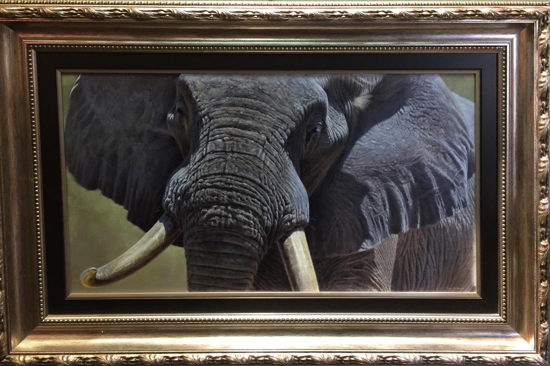 Mark Hunter - Presby Gardens Walthers Home (Plein Air), peinture, huile ...