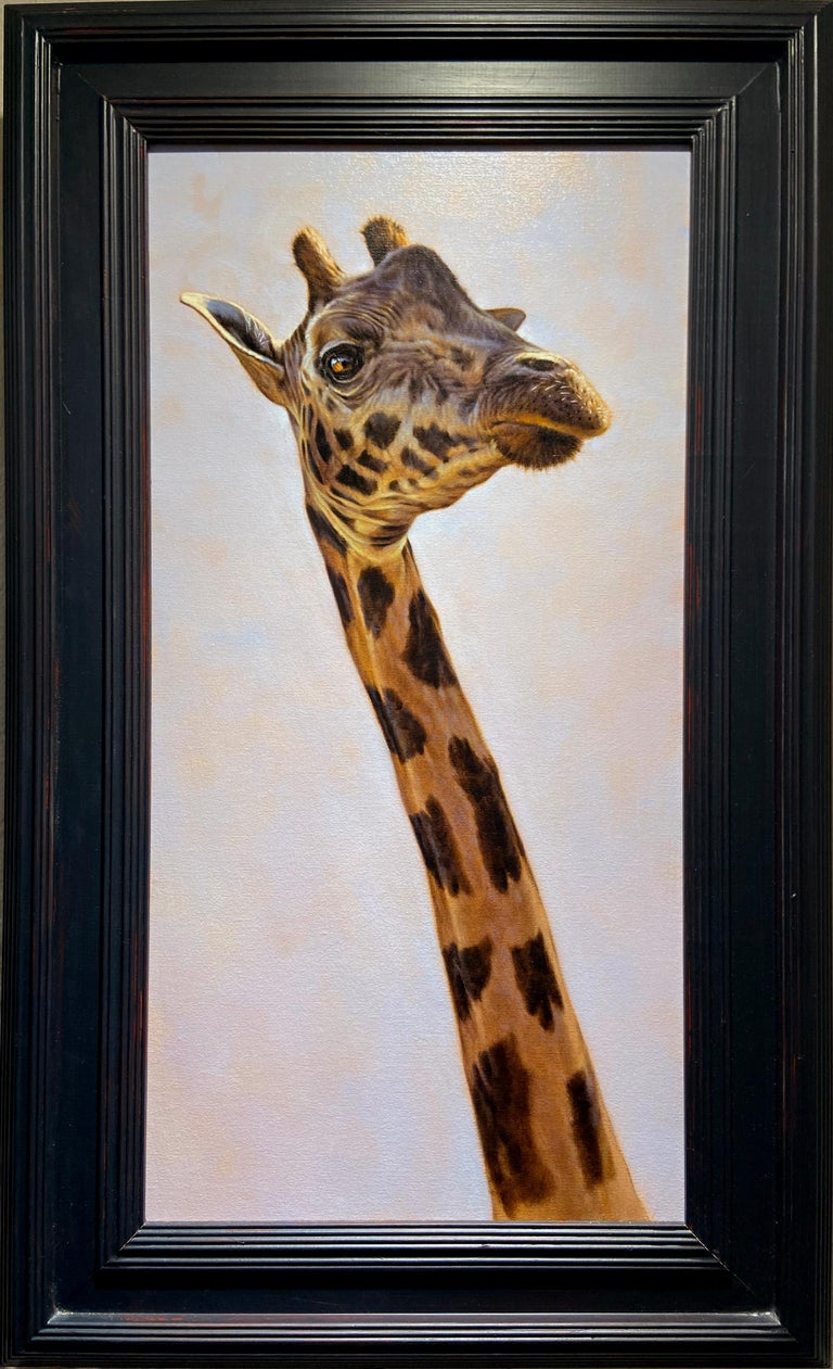 Tony Pridham - Beautiful Lines, Masai Giraffe For Sale at 1stDibs