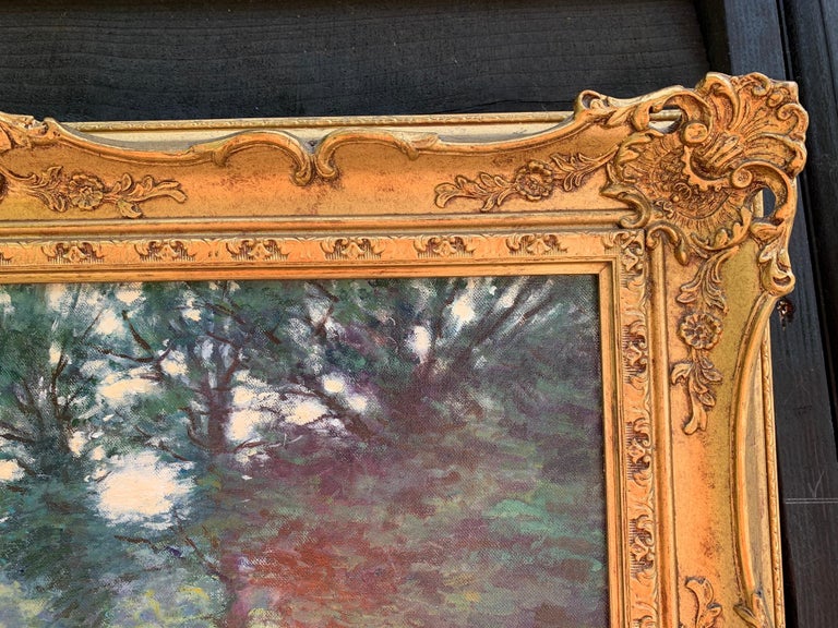 Tony Sheath - Impressionist landscape during an English Summer, the ...