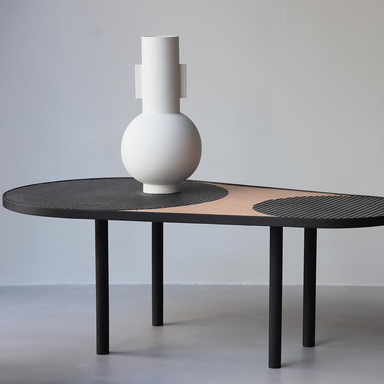 Toobo Black/Gray Side Table For Sale at 1stDibs